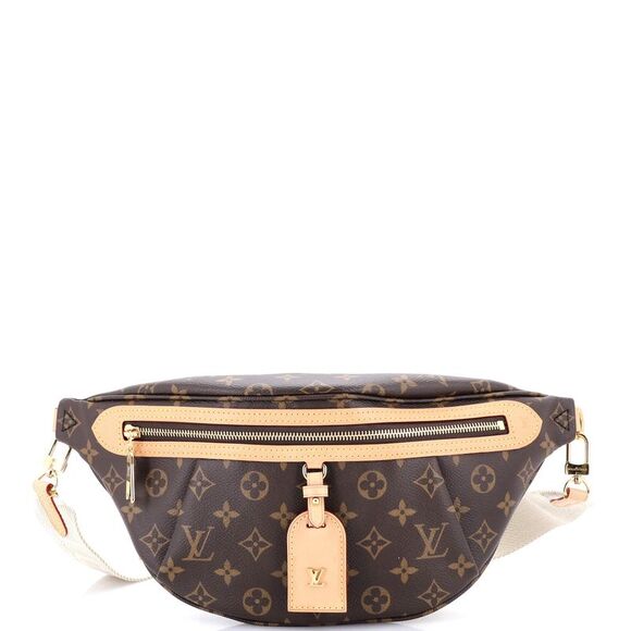 Louis Vuitton | Bags | Louis Vuitton High Rise Bum Bag Monogram Canvas ...